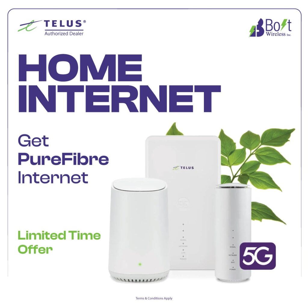 Experience Lightning-Fast Home Internet with TELUS PureFibre ...
