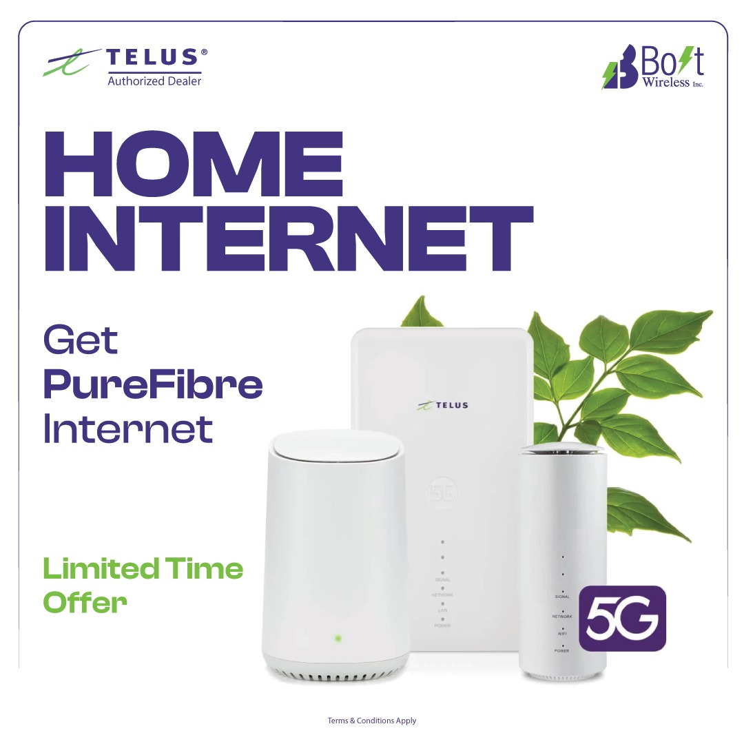 Home Internet Archives - TELUS & Koodo Dealer in BC | BoltWireless Canada